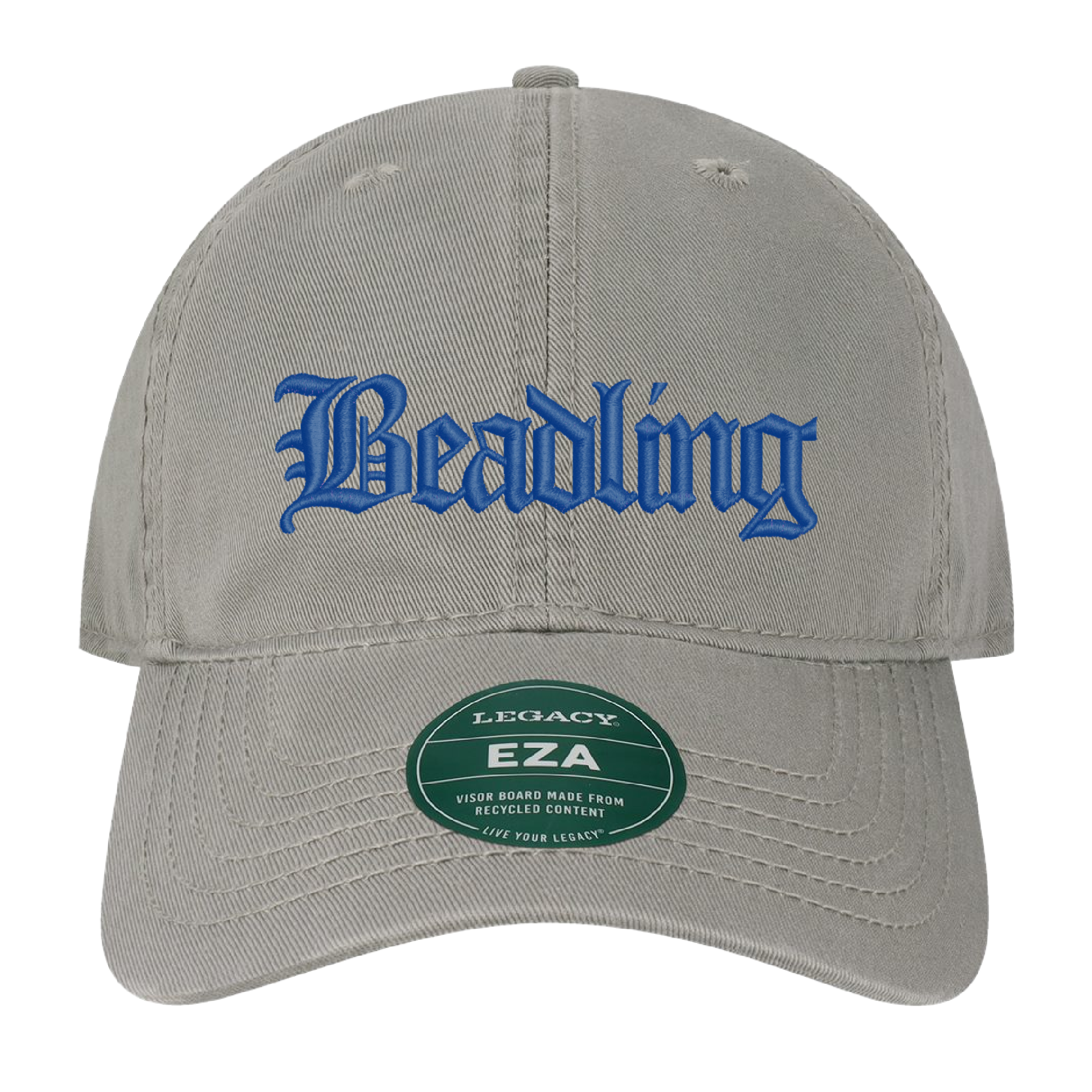 Beadling Vintage (blue) embroidered hat – 21 Custom