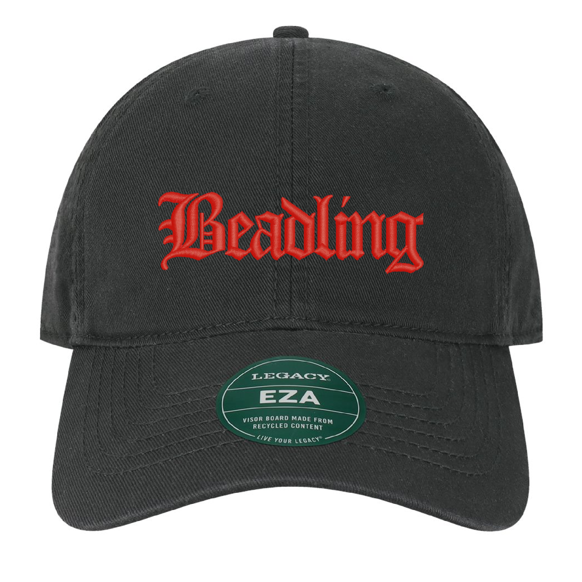 Beadling Vintage (red) embroidered hat – 21 Custom